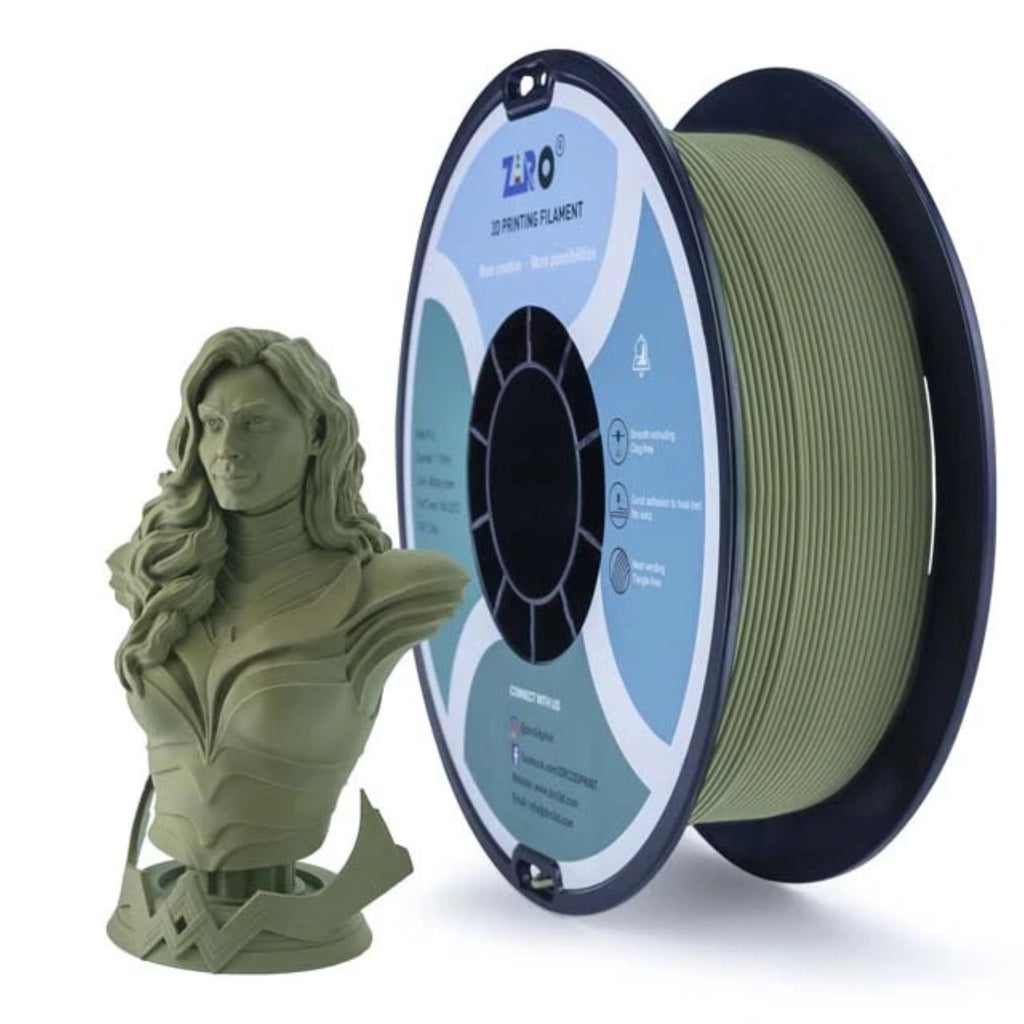 Ziro Matte PLA 1.75mm 3D Printer Filament – PhotonLight.com, Inc
