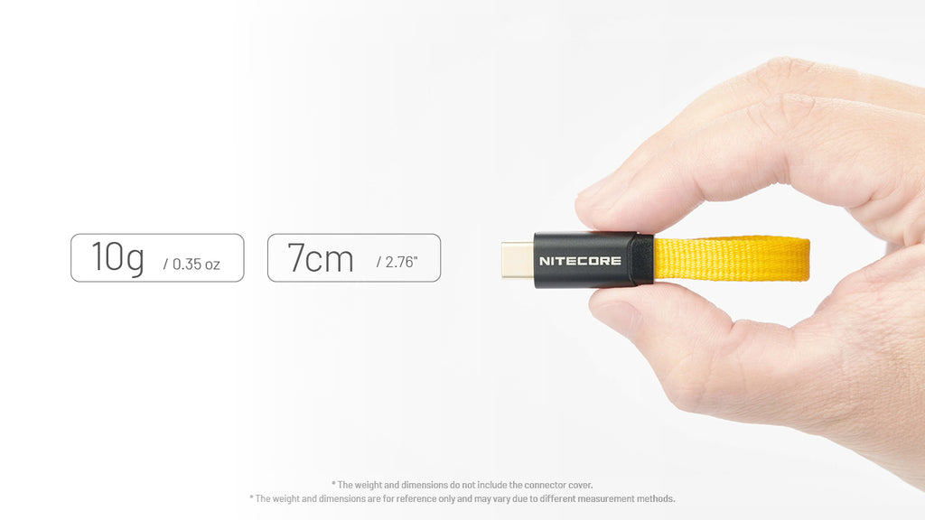 Nitecore NLink10 PD QC Fast Charging USB-C Cable with Gold-Plated Magn ...