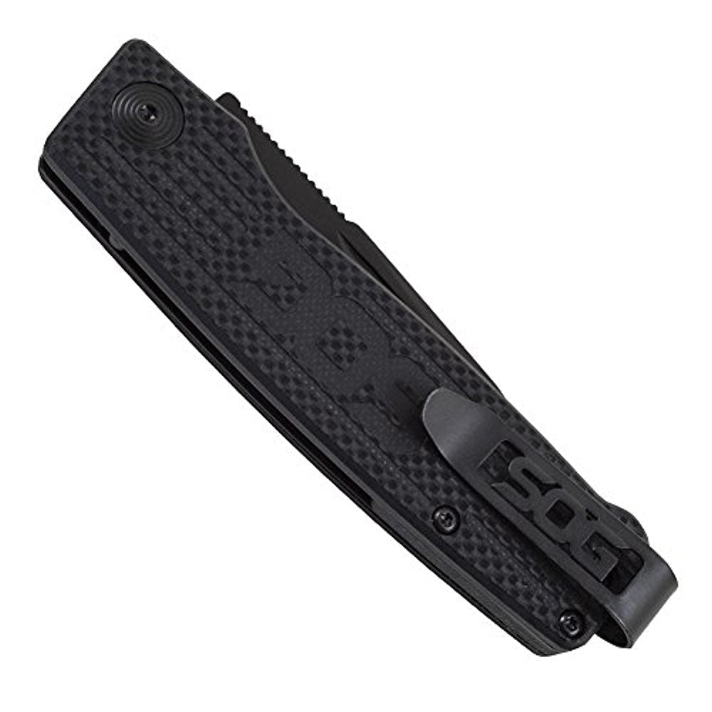 SOG TM1002 Terminus Slip Joint Folding Knife Black-SOG TM1002 Terminus ...